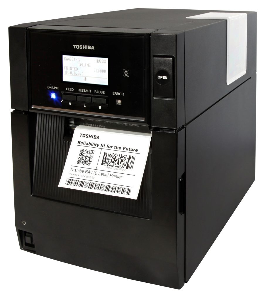 Toshiba BA410T Etikettendrucker 300dpi, Metallgehäuse - GuDi ...
